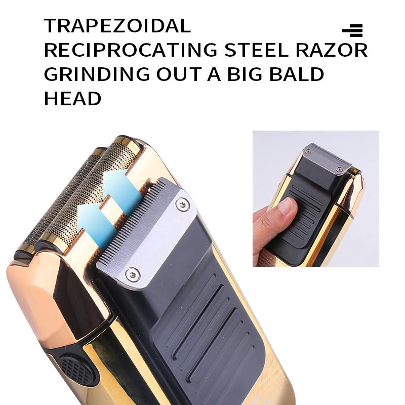 Barber Professional Hair Clippers Set for men | Best Gold Cordless Hair ...