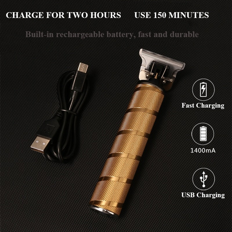 Professional Hair Clippers for men gold Set | Gold Hair Clippers ...